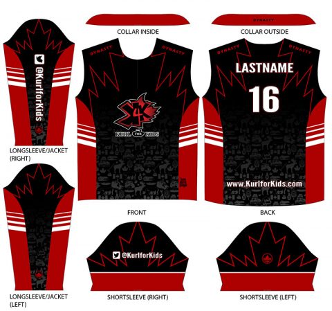 Team K4K Official Jacket | Dynasty Curling Canada